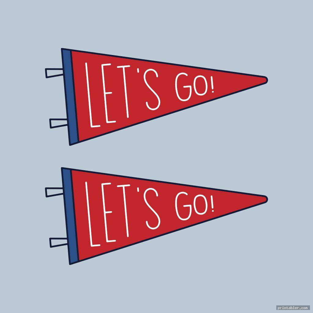 Baseball Pennant Template Printable Gridgit