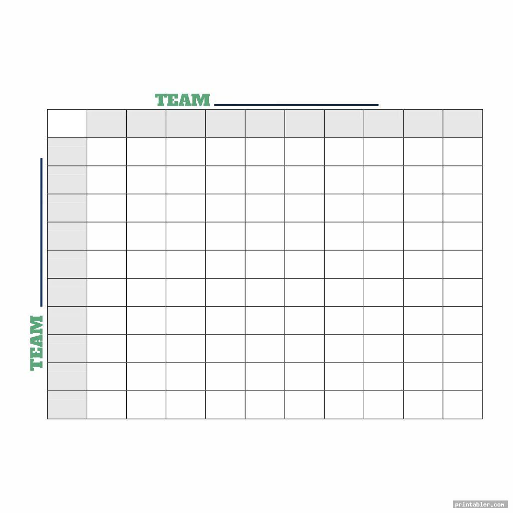Blank Football Play Sheet Printable Gridgit