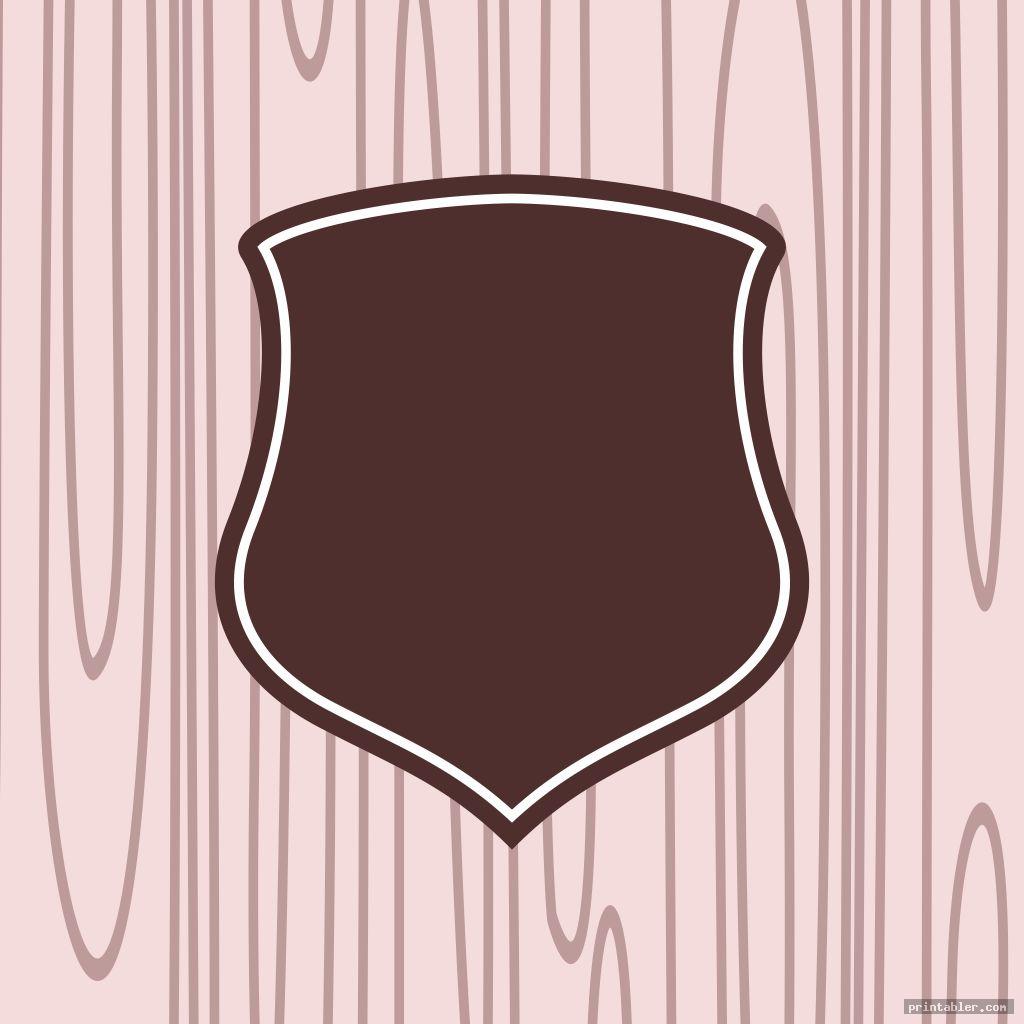 Arrowhead Deer Plaque Printable Gridgit