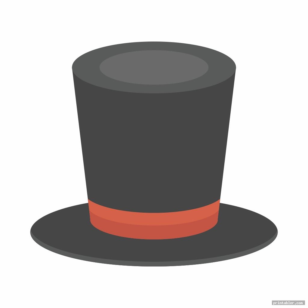 Snowman Top Hat Template Printable