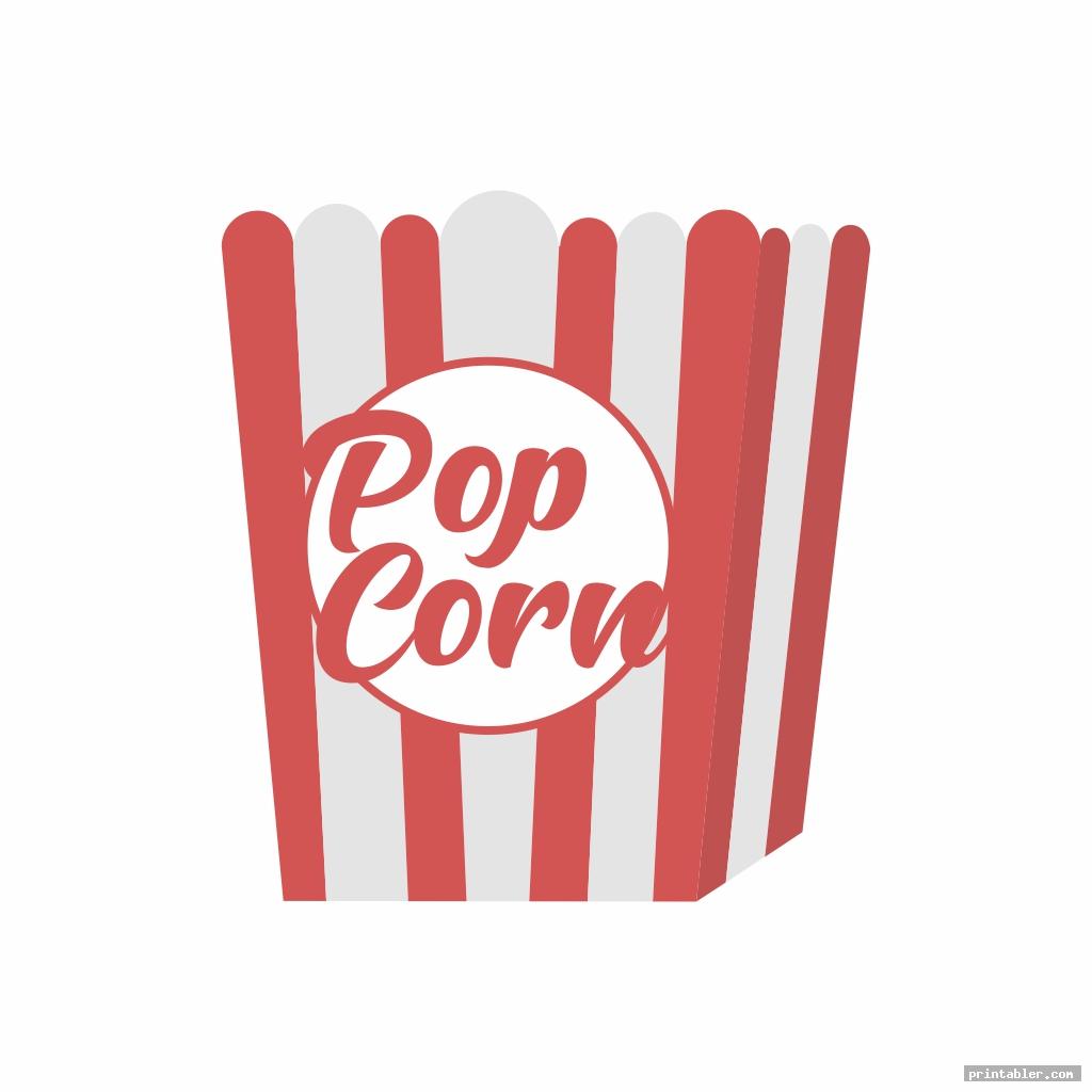 Popcorn Box Printable Printable Word Searches