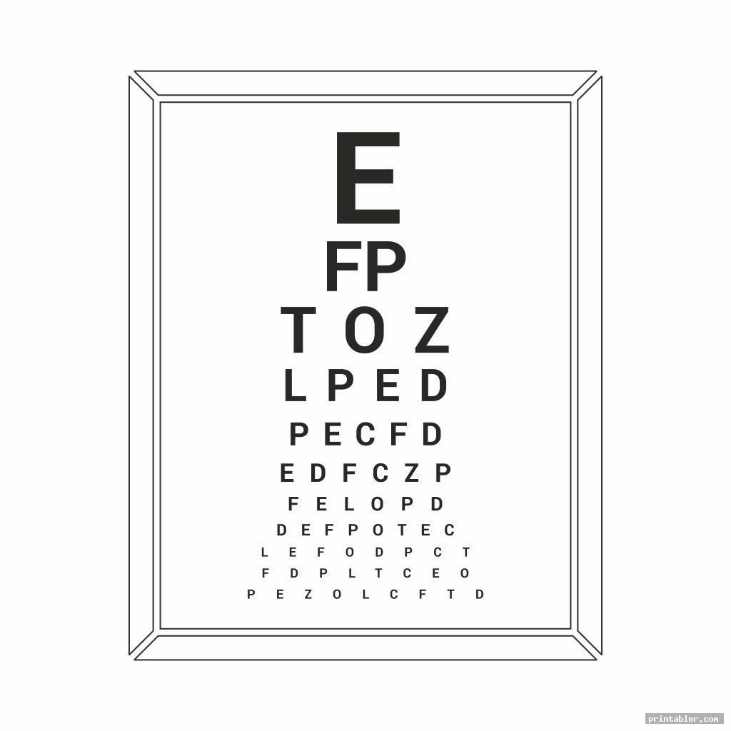 Hand Held Eye Chart Printable Gridgit