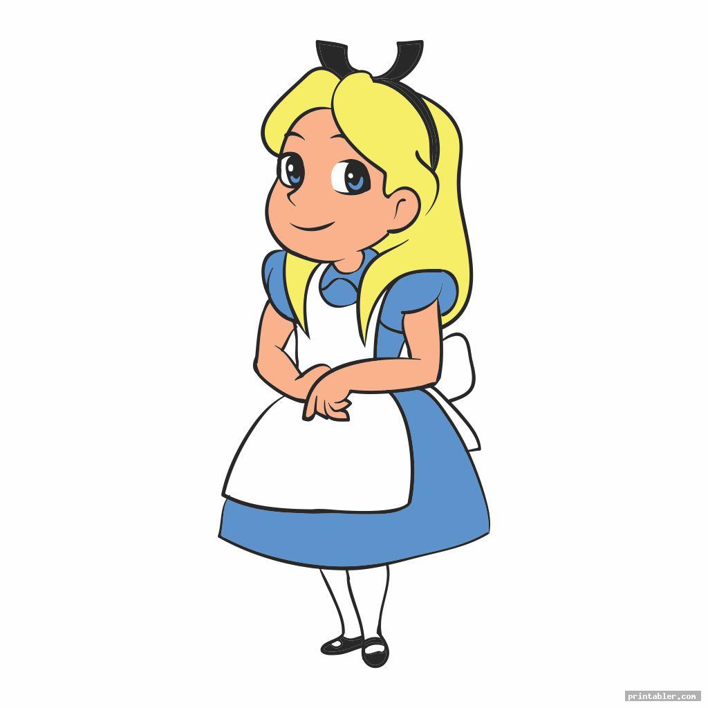 Alice In Wonderland Printable Characters