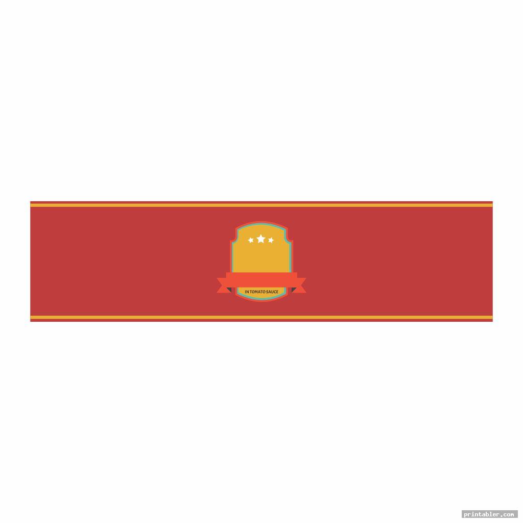Soup Can Label Template Printable In Colorful Style Gridgit Soup Can Label Template Printable In Colorful Style Gridgit